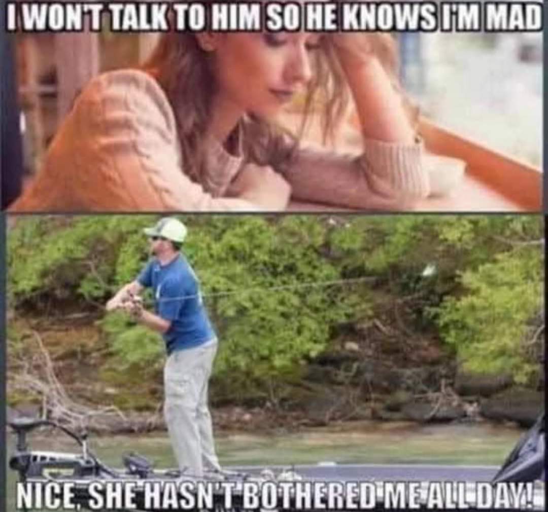 Best funny relationship fishing memes - TurnersTackle